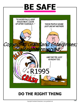 Safety Posters Can Help to Reduce Injuries
